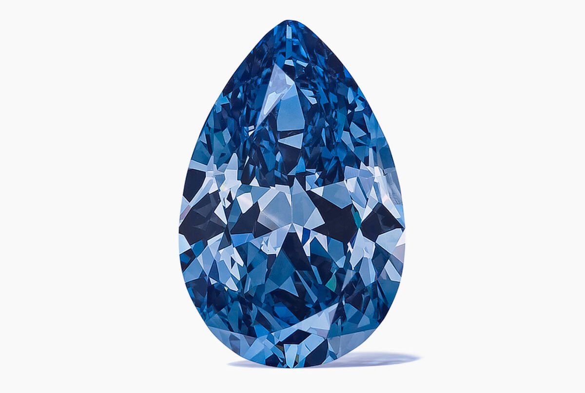 El diamante ‘Mellon Blue’, el tercer diamante azul intenso más caro ...